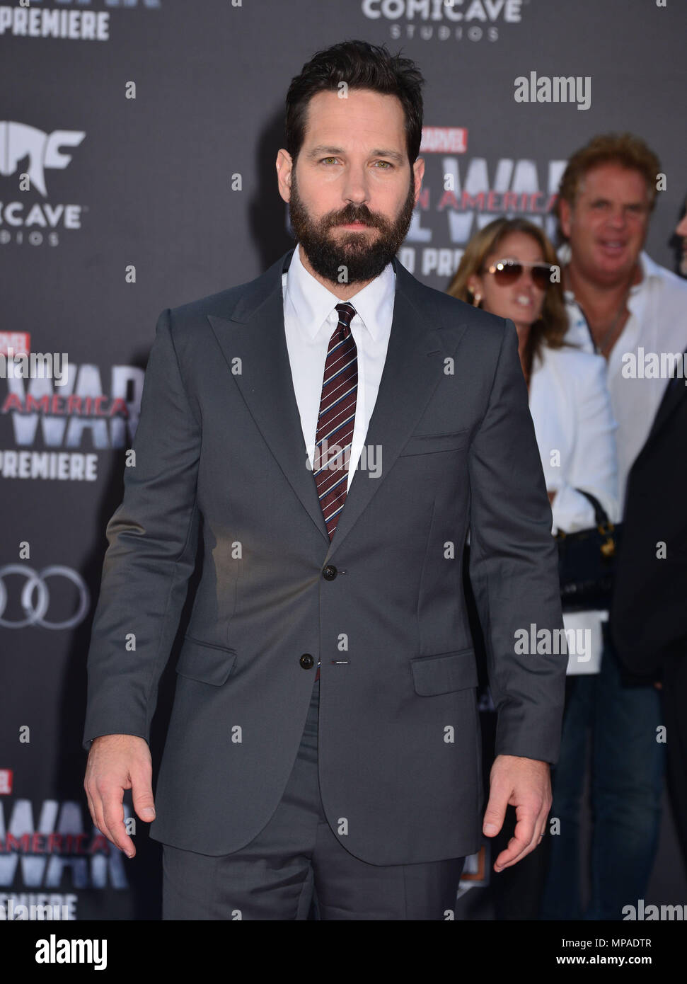 Paul rudd 022 at the captain america hi-res stock photography and ...