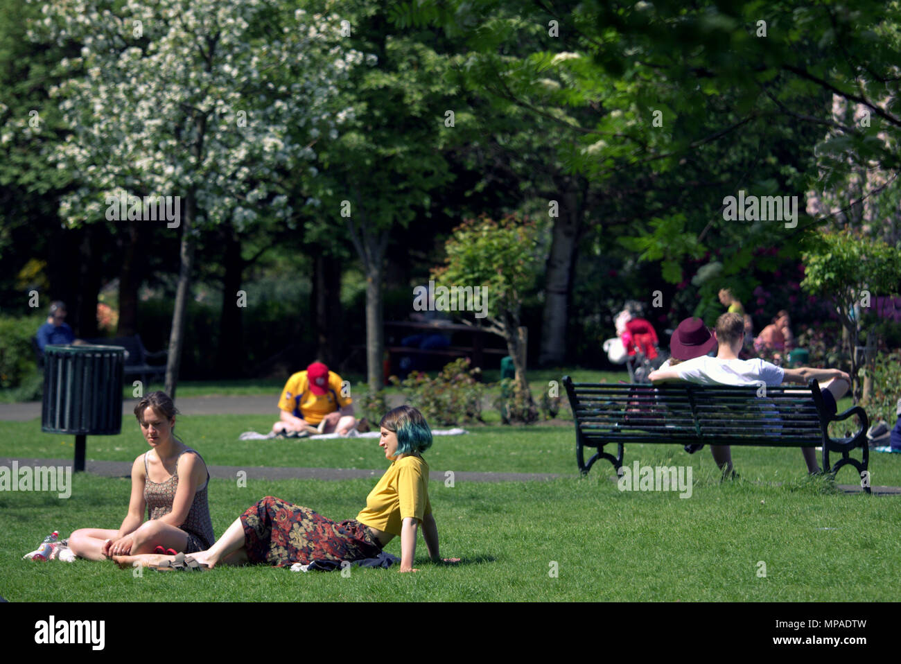 Sunbathers hi-res stock photography and images - Alamy
