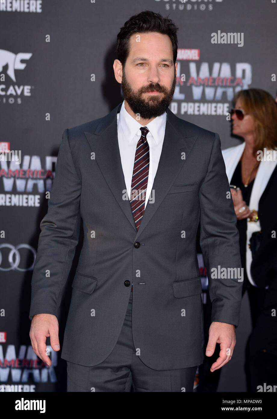 Paul rudd 025 at the captain america hi-res stock photography and ...