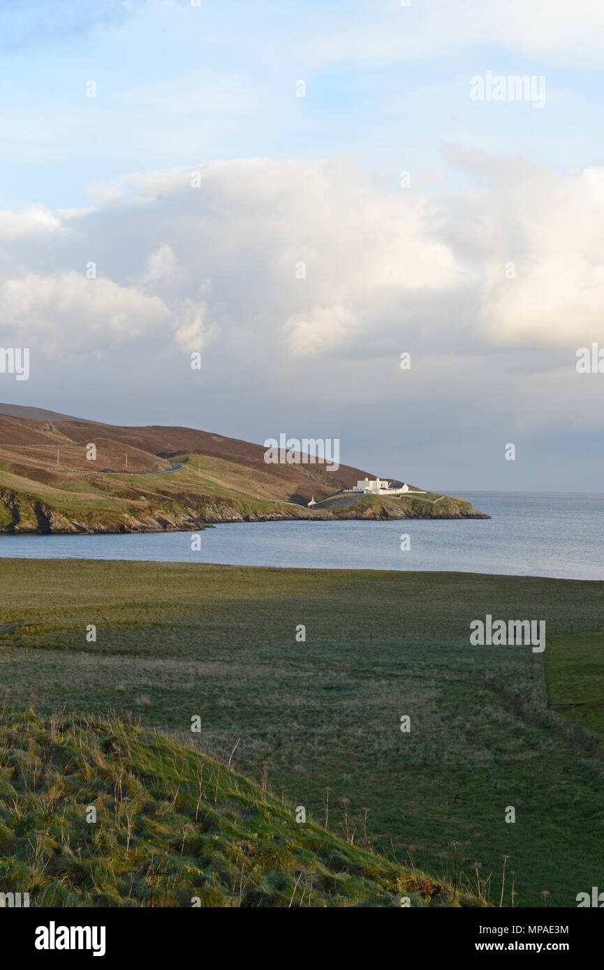 Unst the most northerly of the Shetland Islands home of Saxa Vord RAF ...