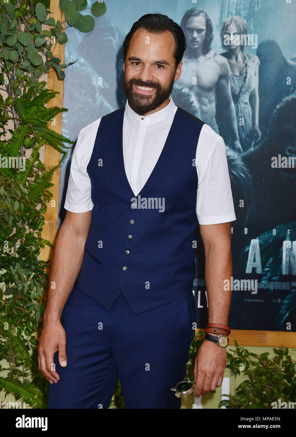 Raul Castillo at the Legend of Tarzan Premiere at the Dolby Theatre in ...