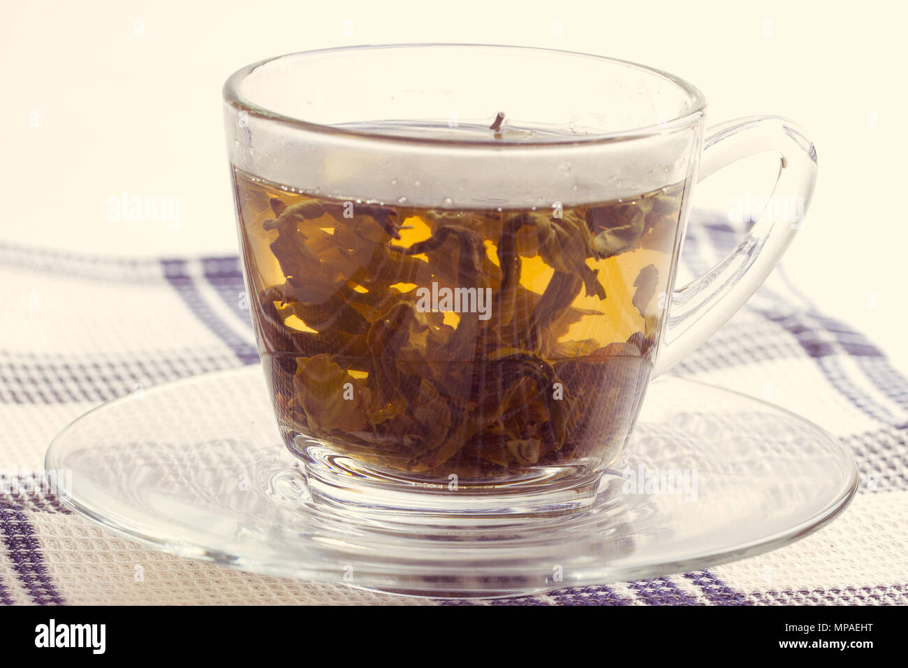 Chai tea in glass mug hi-res stock photography and images - Alamy