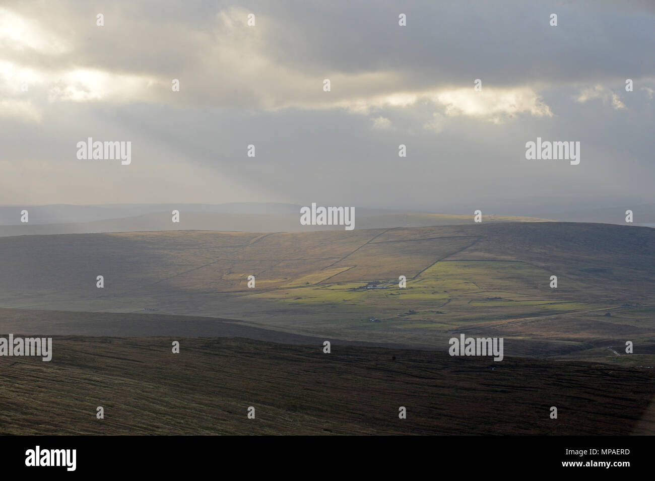 Unst the most northerly of the Shetland Islands home of Saxa Vord RAF ...
