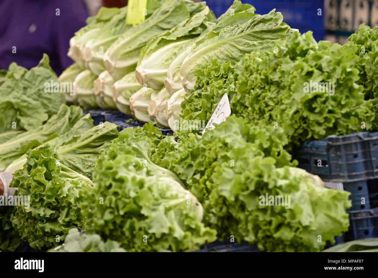 Fruit and vegetables in turkish food market Stock Photo - Alamy