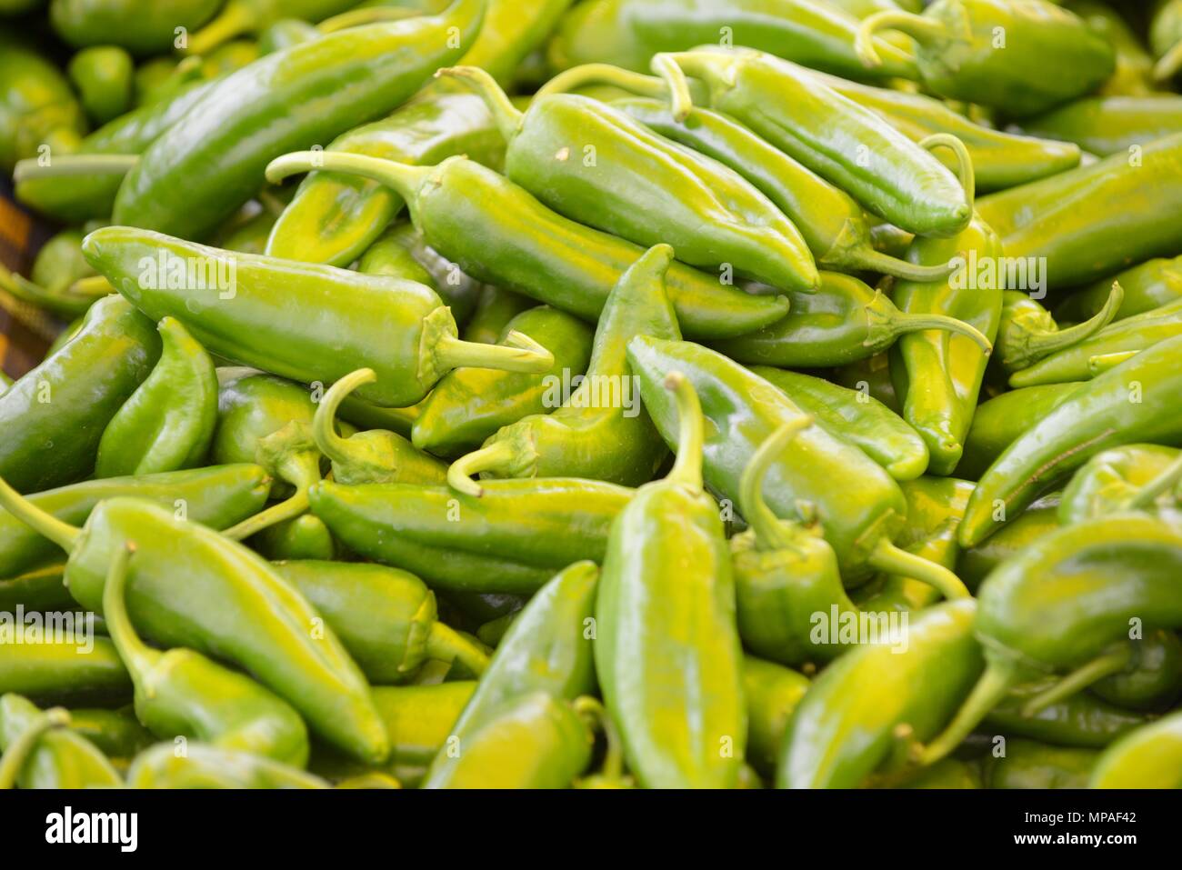 Fruit and vegetables in turkish food market Stock Photo - Alamy