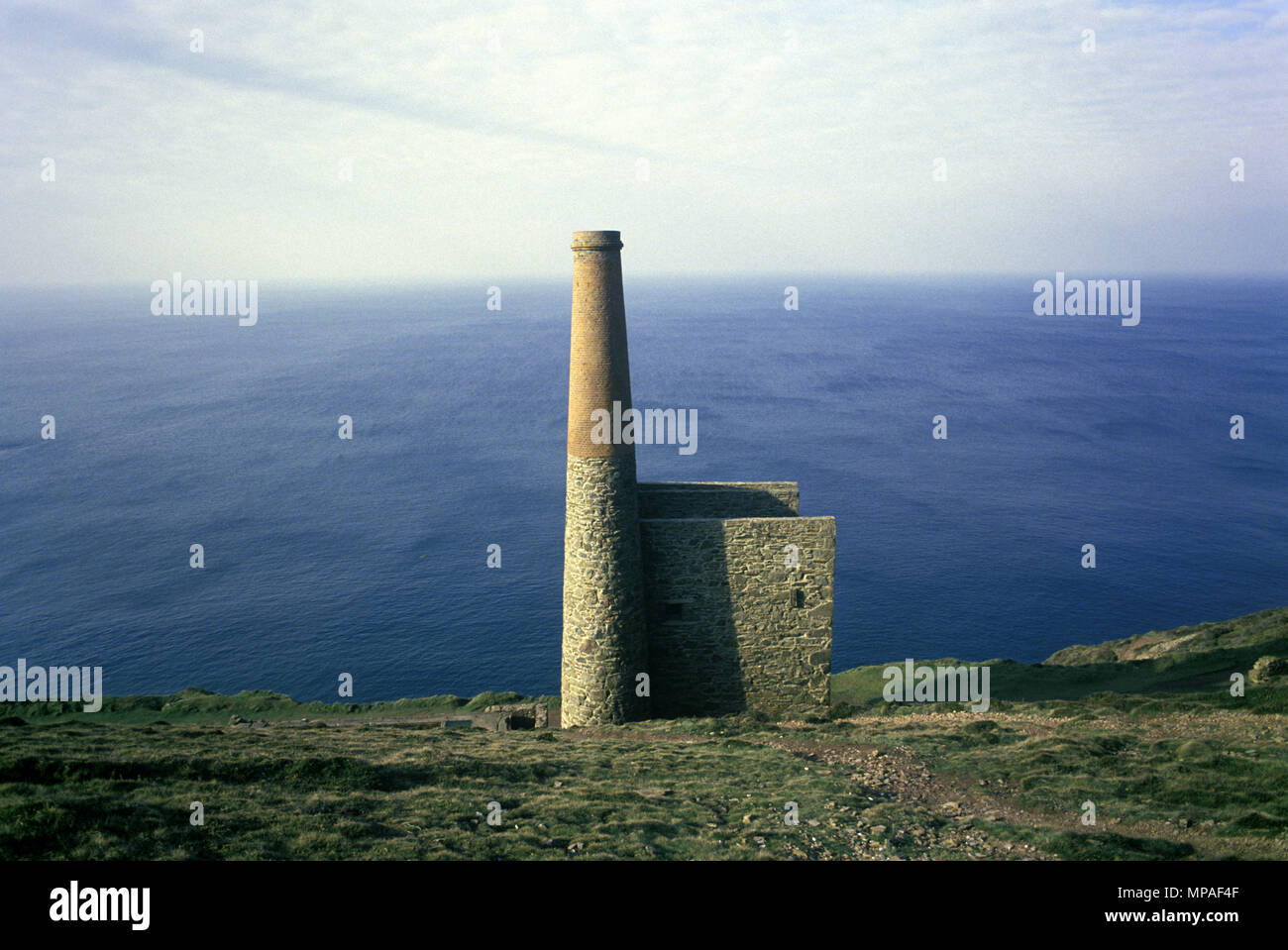 1988 HISTORICAL TOWANROATH ENGINE HOUSE WHEAL COATES ABANDONED TIN MINE ...