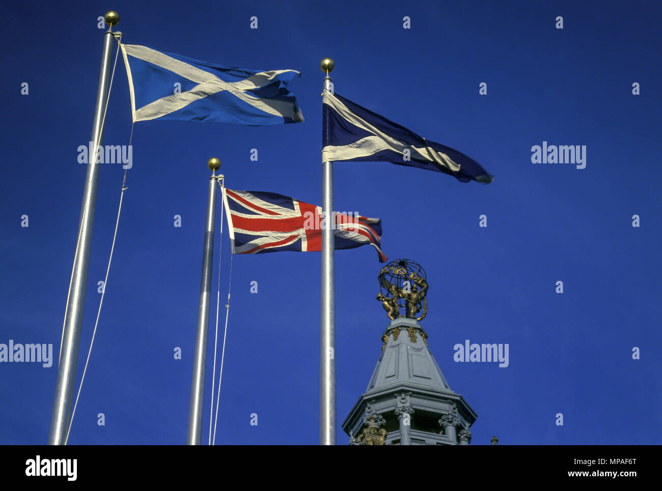Scottish flags hi-res stock photography and images - Alamy