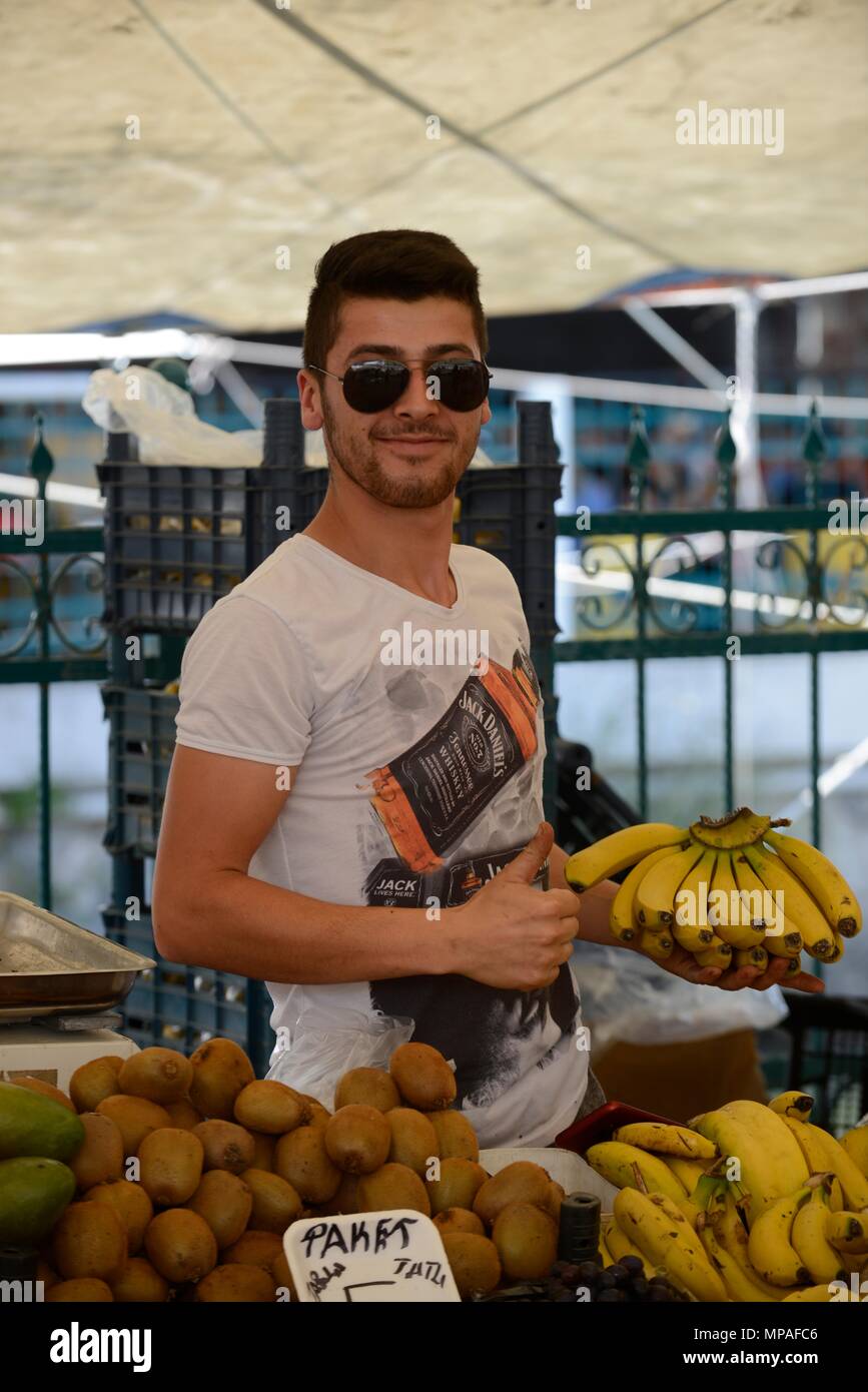 Turkish Man, Fethiye Stock Photo - Alamy