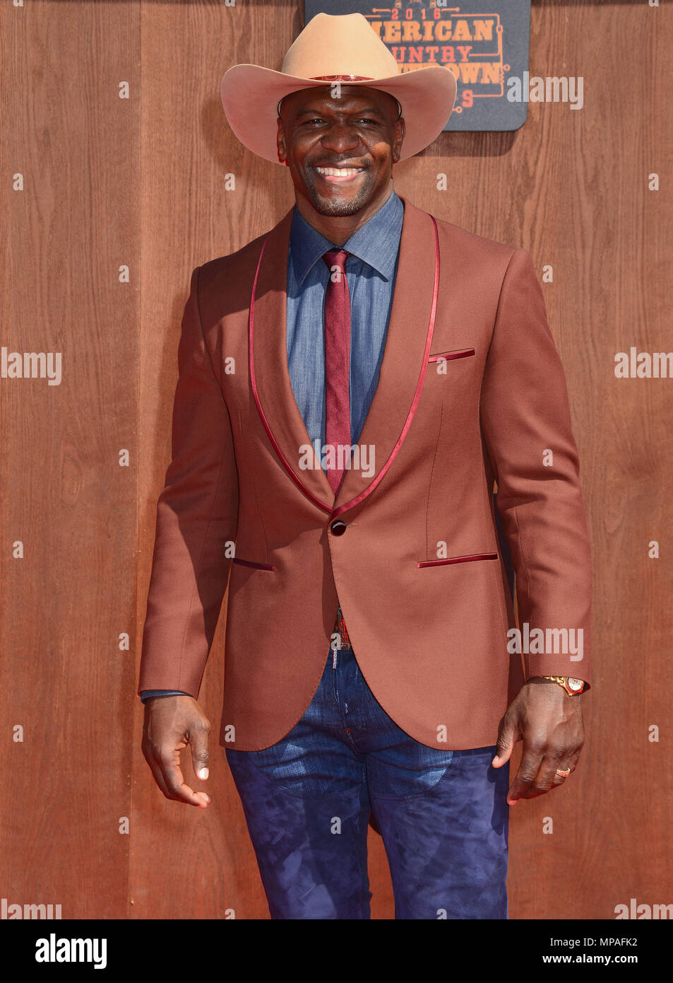 Terry Crews 004 arriving at the 2016 American Country Countdown Awards ...