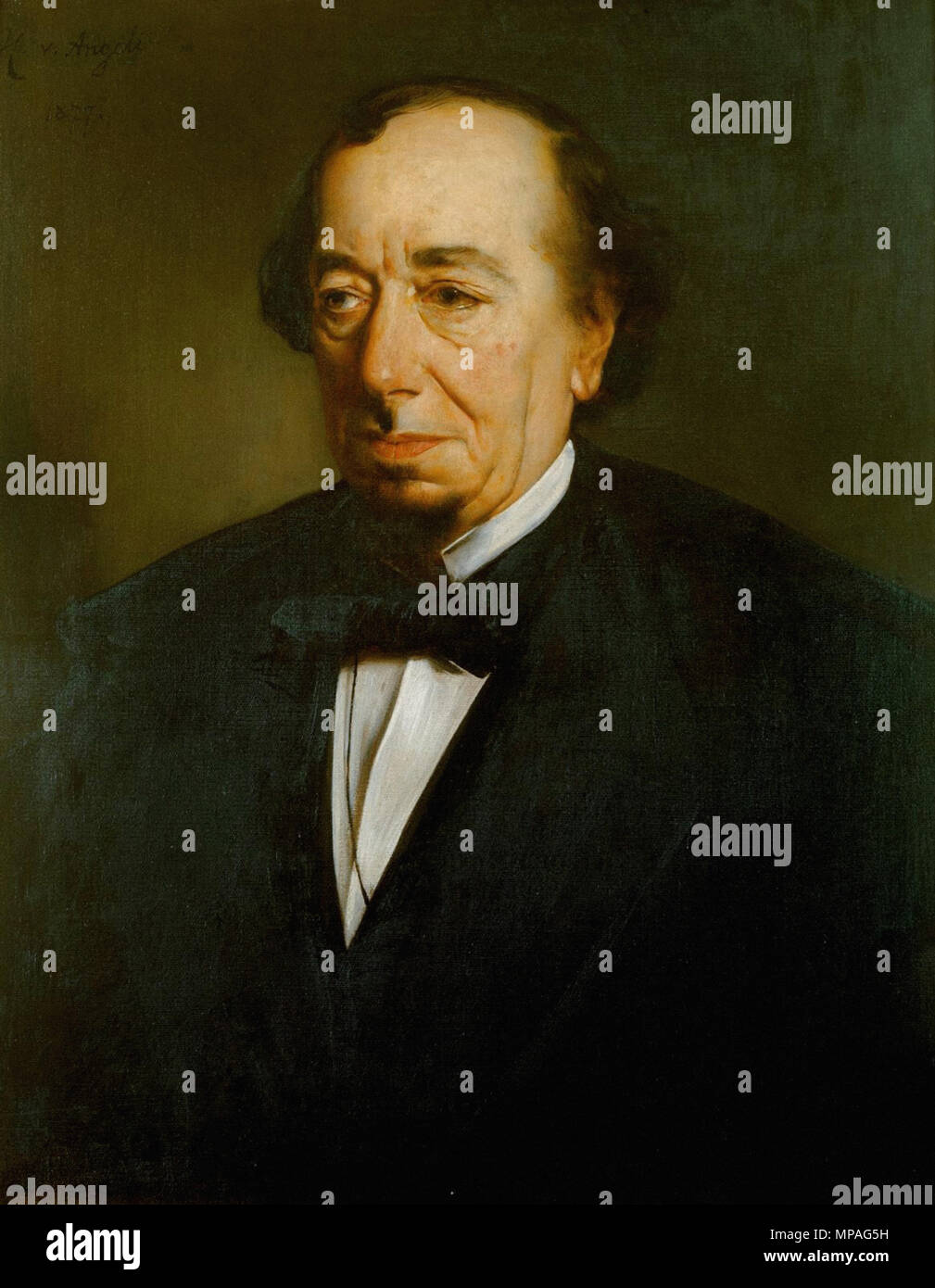 Benjamin disraeli painting hi-res stock photography and images - Alamy