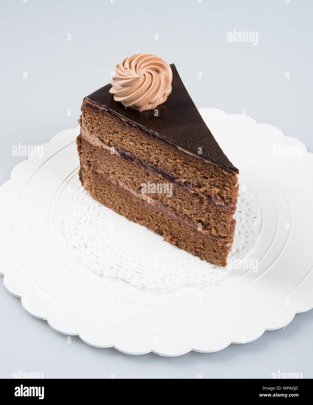 cake or chocolate cake slice on a background Stock Photo - Alamy