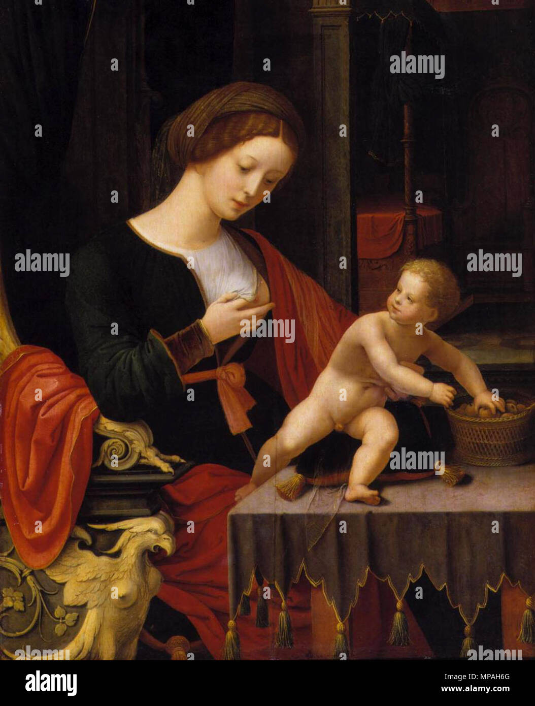 Virgin and Child first half of 16th century. 870 Master Of Female Half ...