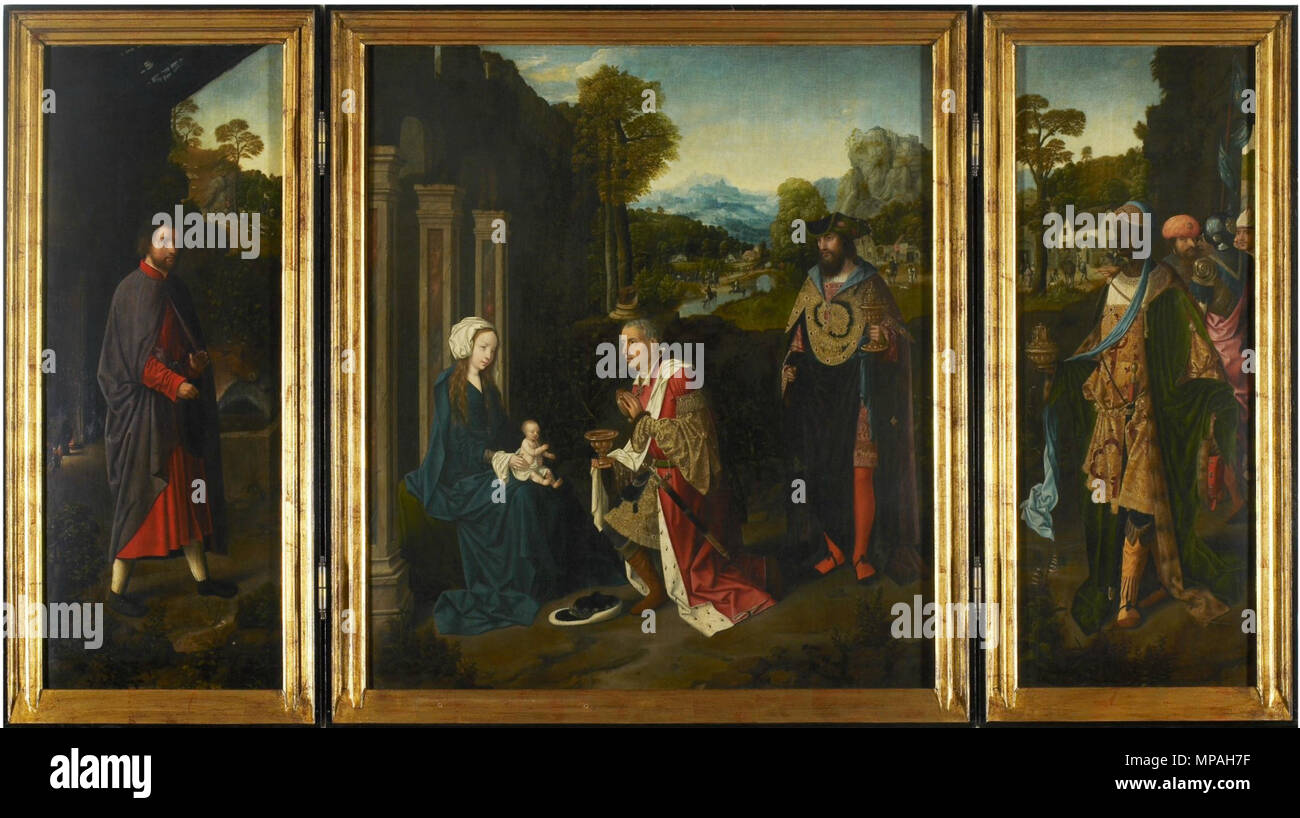 The Adoration of the Magi first half of 16th century. 870 Master of Hoogstraeten - Adoration of ...
