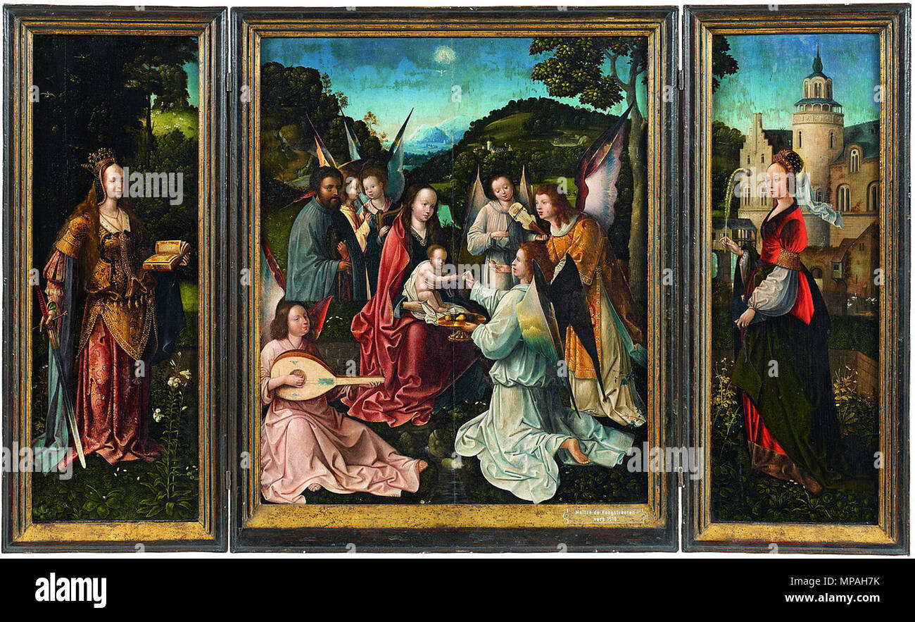 Master of the holy family hi-res stock photography and images - Alamy