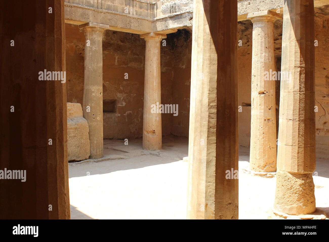 Roman columns cyprus hi-res stock photography and images - Alamy