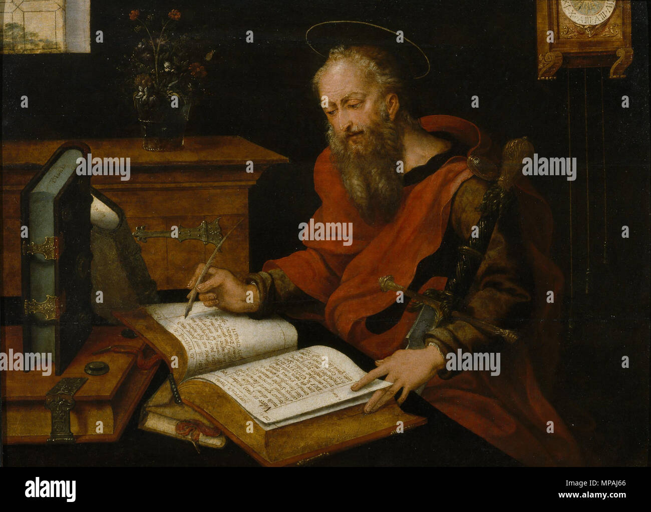 St luke writing hi-res stock photography and images - Alamy