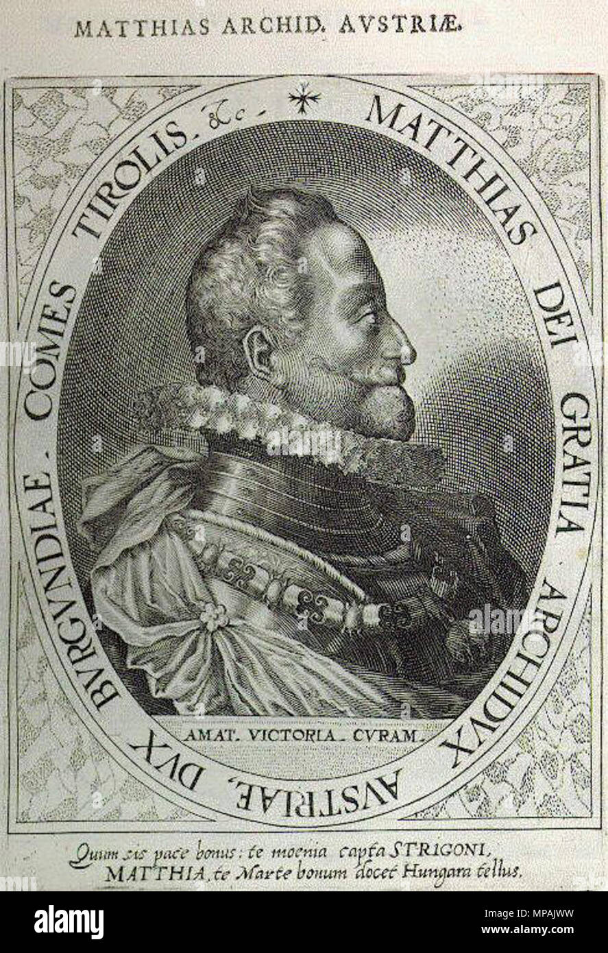 . Flemish printer and copperplate engraver 876 Matthias HRR MATEO Stock ...