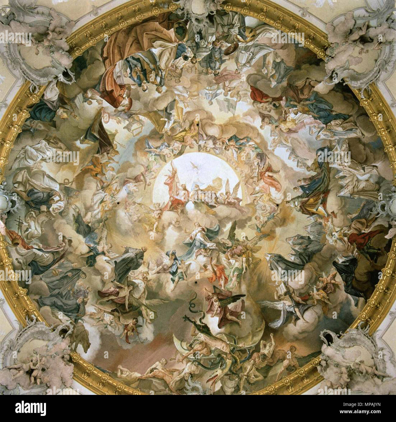 Apotheosis of 18th century catholic art hi-res stock photography and ...