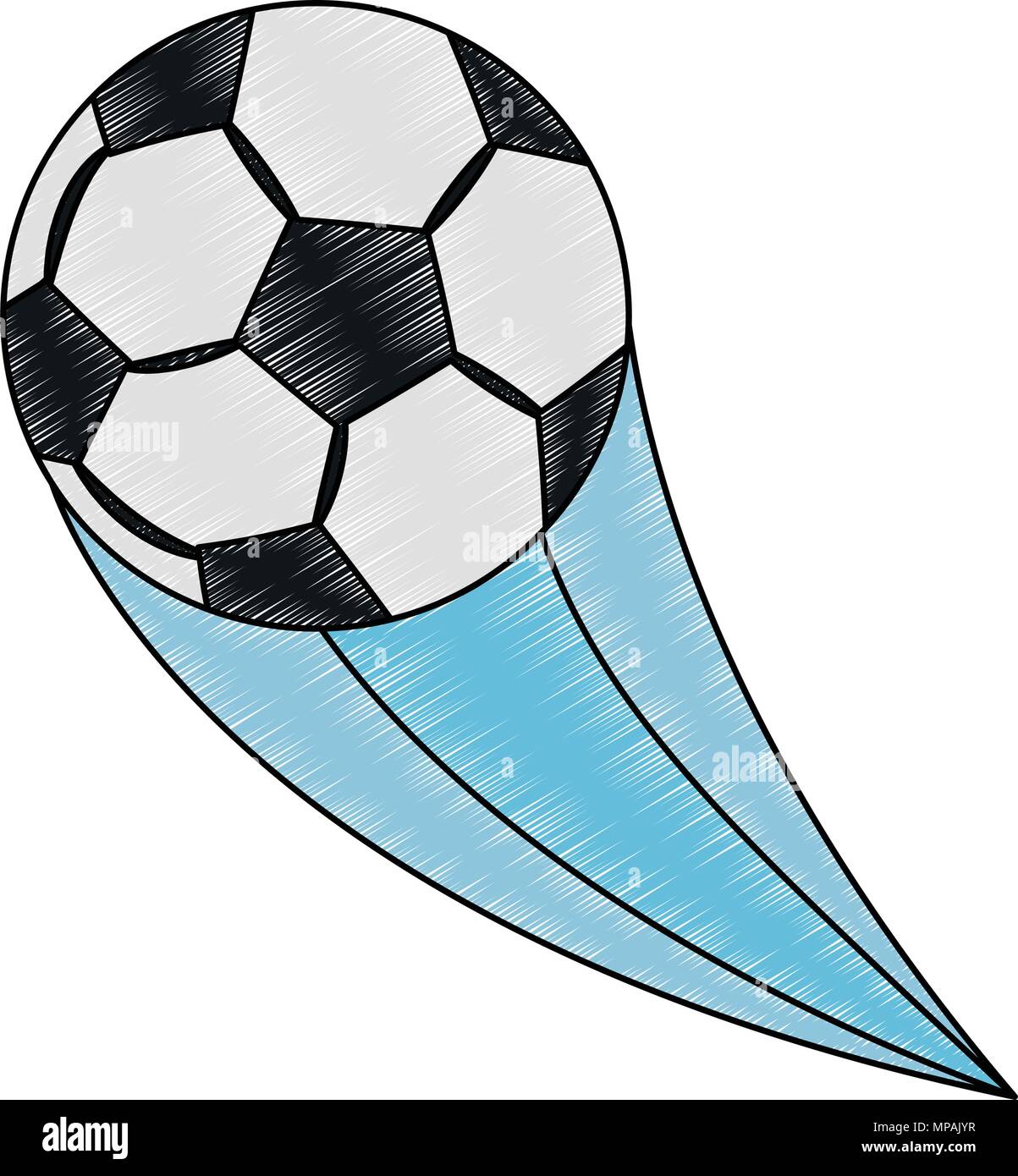 Soccer ball isolated scribble Stock Vector Image & Art - Alamy
