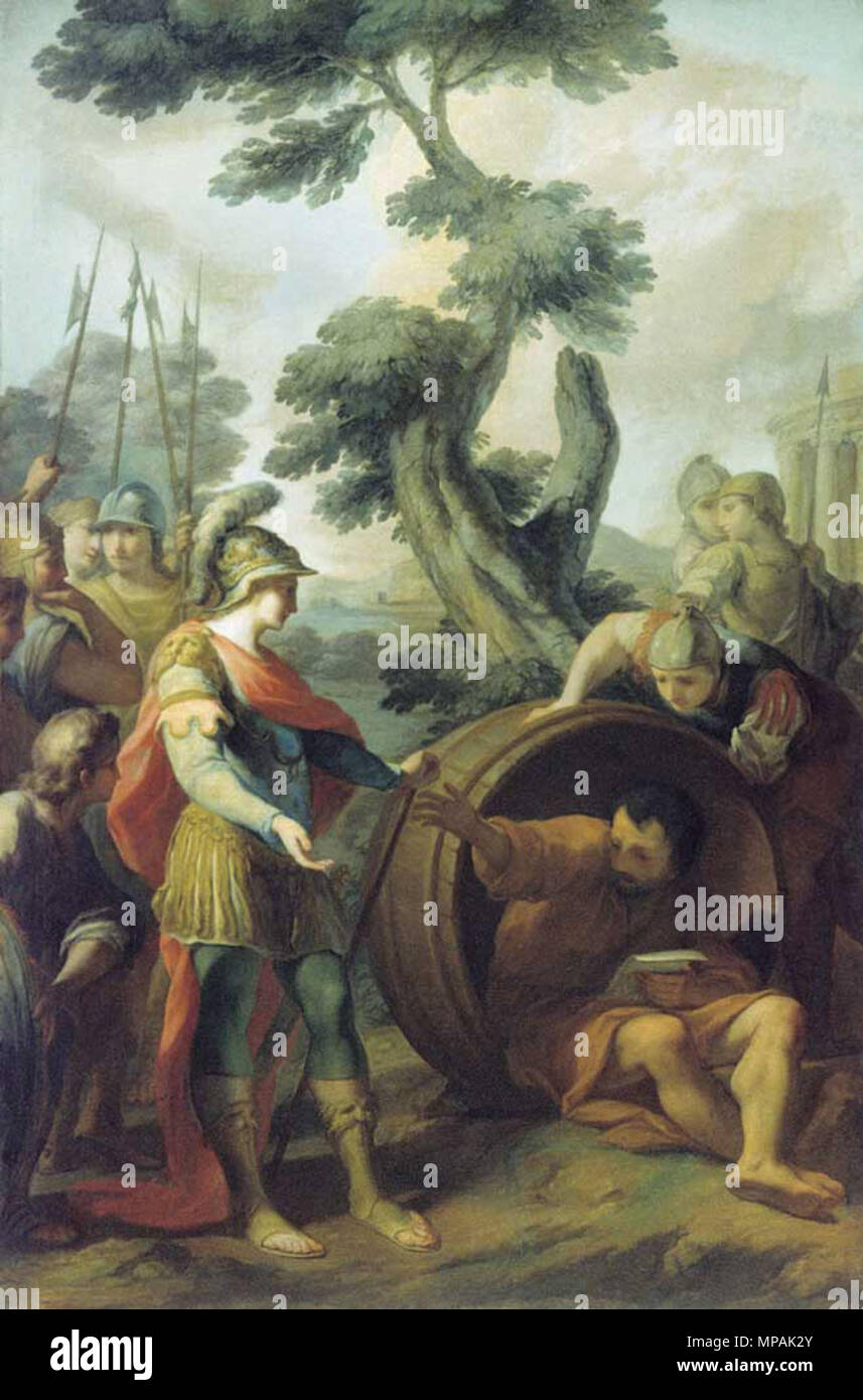 Alexander and Diogenes 1762. 876 Matvei Ivanovich Puchinov - Alexander ...