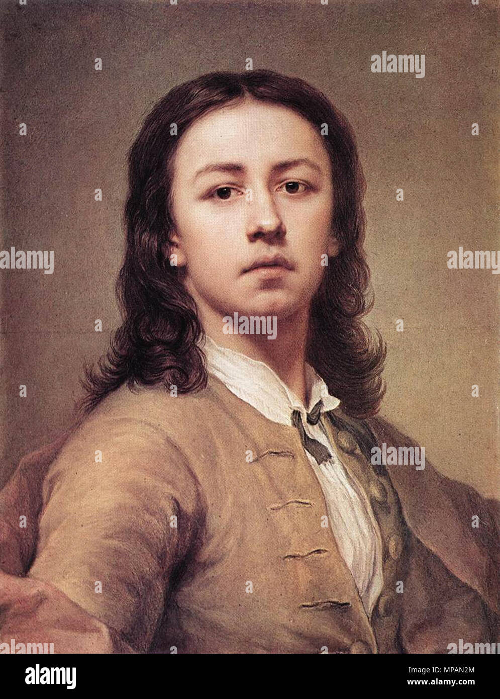 . 884 Anton Raphael Mengs - Self-Portrait - WGA15038 Stock Photo - Alamy