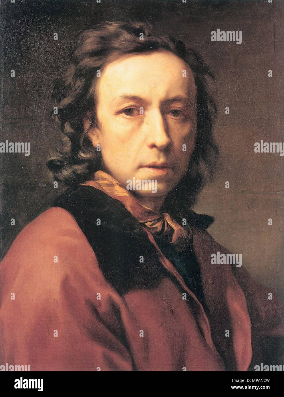 Self-portrait 1778/1779. 884 Mengs Stock Photo - Alamy