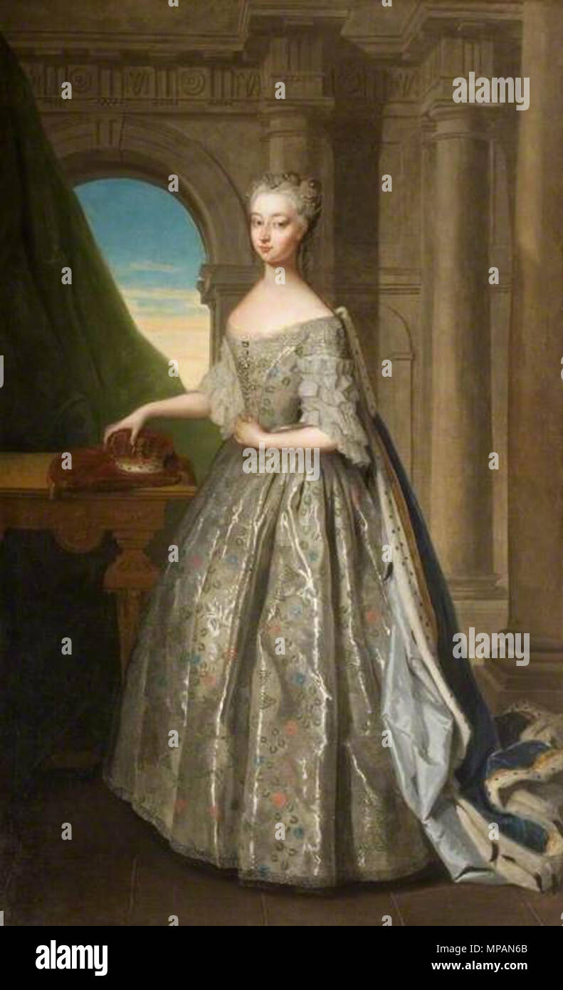. English: Portrait of Princess Anne of Great Britain (1709-1759 ...