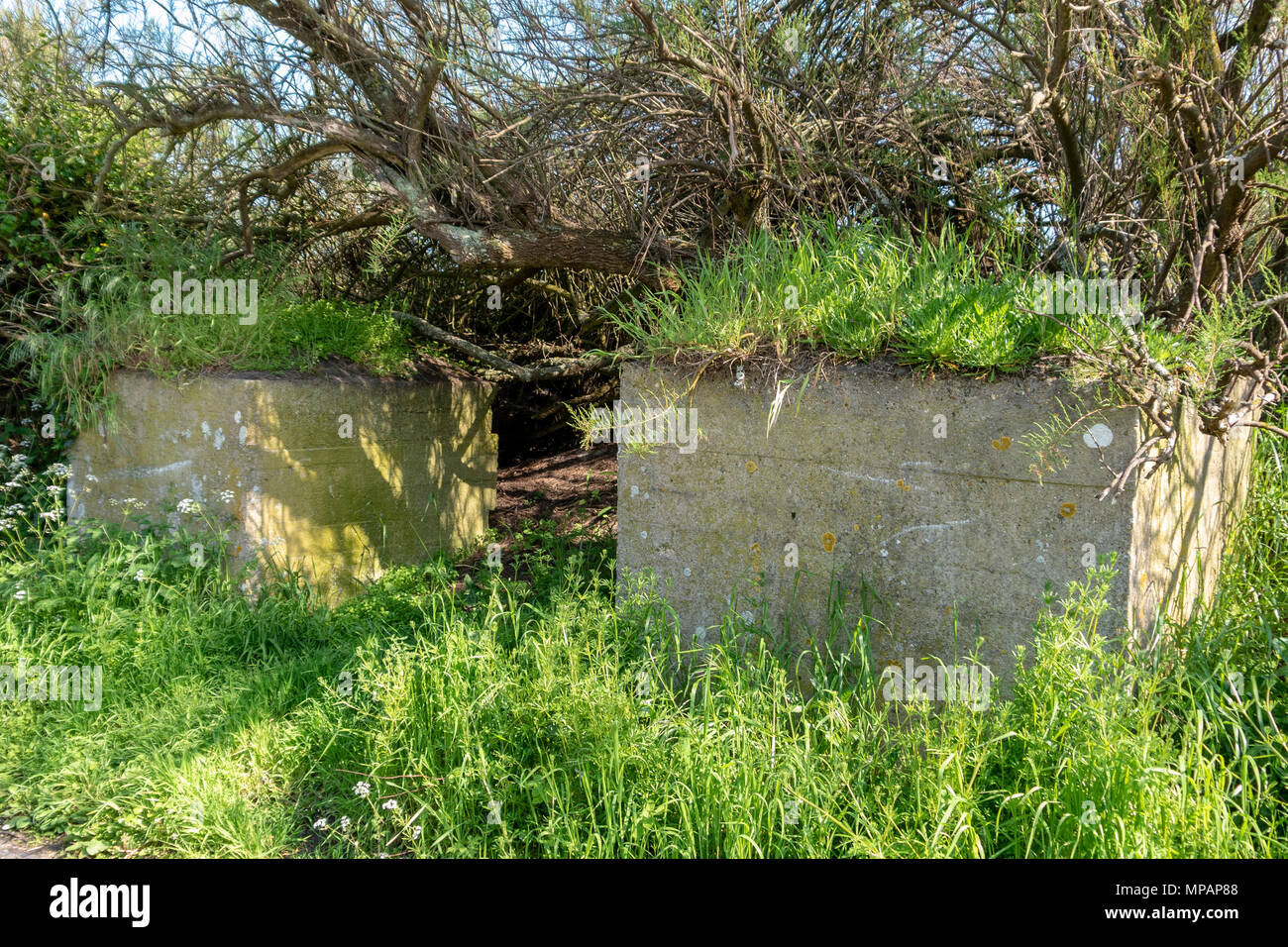 World War Two Tank Traps High Resolution Stock Photography and Images ...
