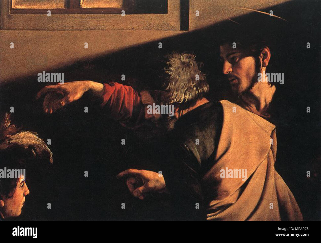 The Calling of Saint Matthew (detail) between 1599 and 1600. 889 ...