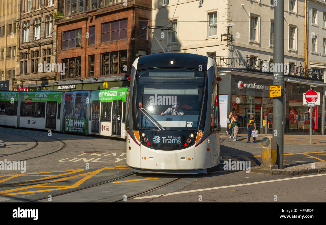 Edinburgh Tramway High Resolution Stock Photography and Images - Alamy