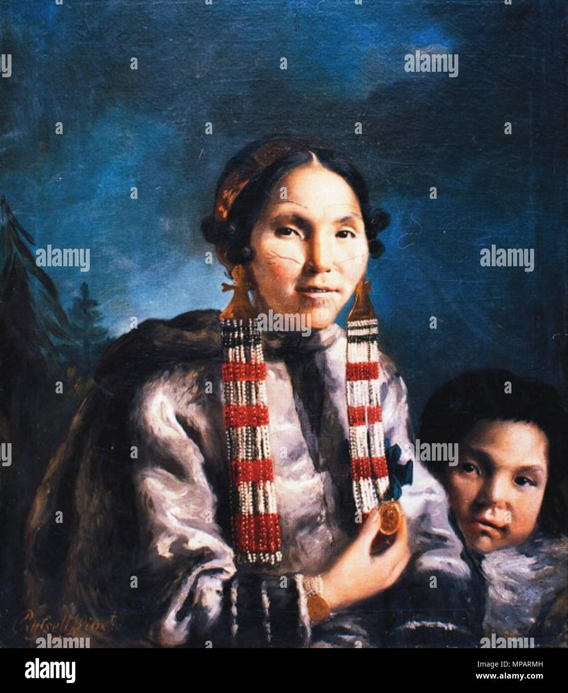Inuit painting hi-res stock photography and images - Alamy