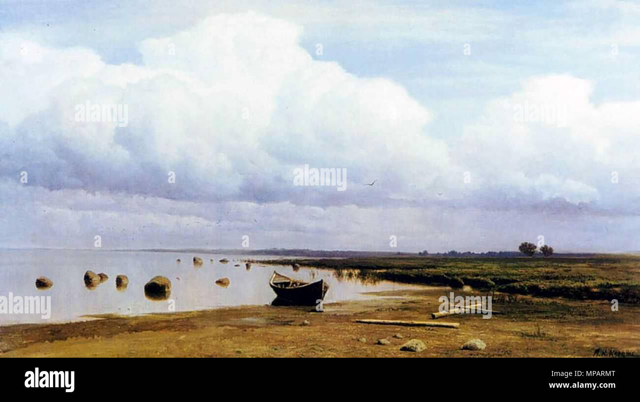 . English: Mikhail Clodt (1832-1902) Gulf Of Finland Coast Русский ...