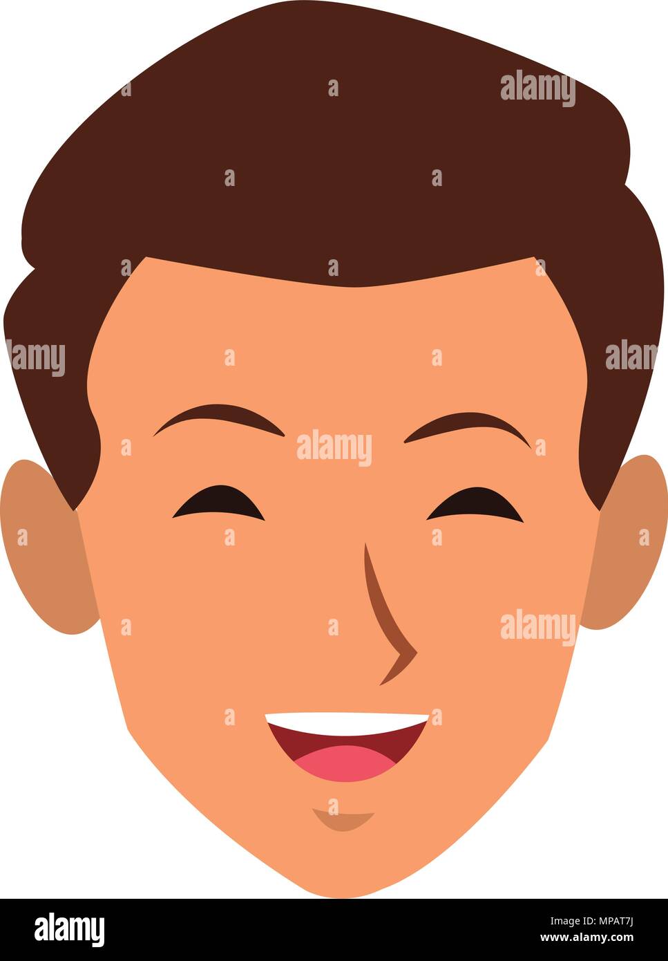 Man face cartoon Stock Vector Image & Art - Alamy