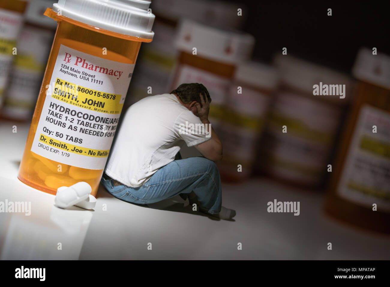 Prescription drug addictions hi-res stock photography and images - Alamy