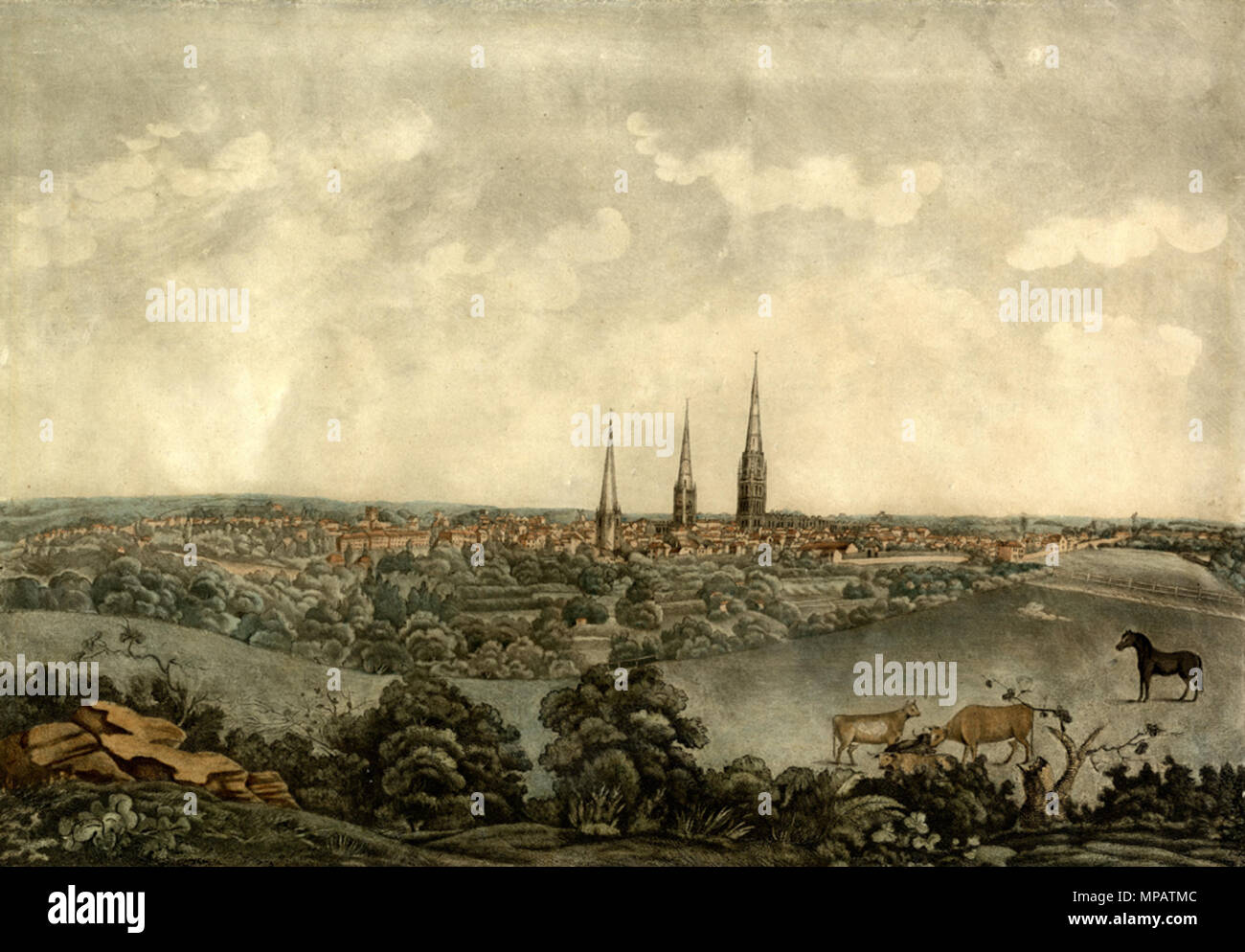 A View of the City of Coventry before 1800. 897 Mitchell ViewOfCoventry ...