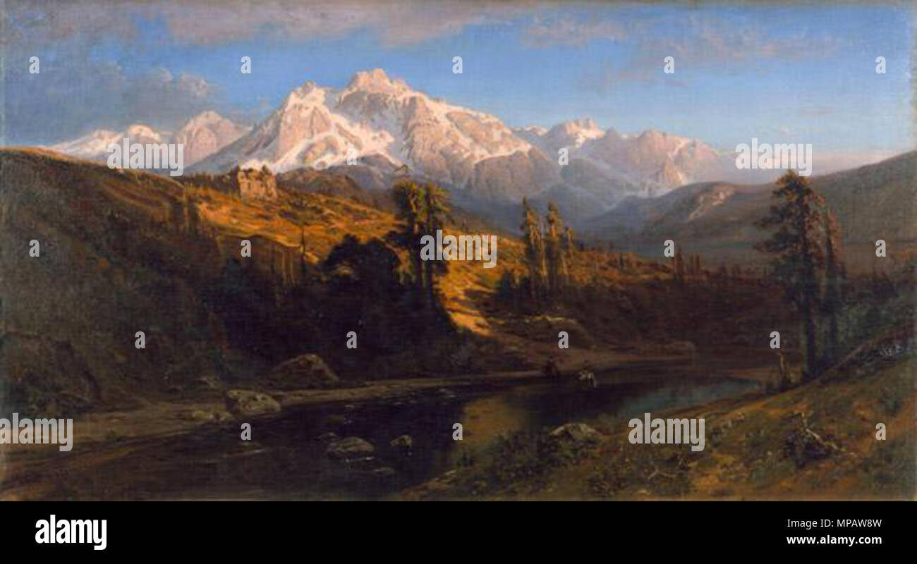 Mono Pass, Sierra Nevada Mountains, California 1877. 900 Mono Pass ...