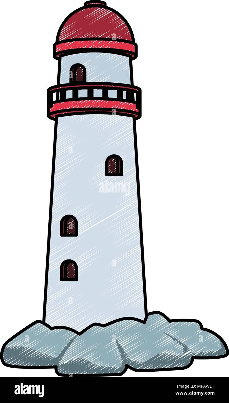Cartoon Lighthouse High Resolution Stock Photography and Images - Alamy