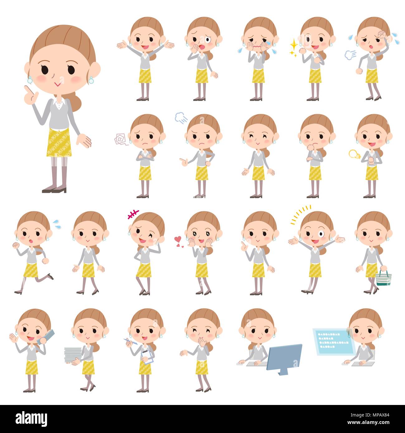 Woman knot Cut Out Stock Images & Pictures - Alamy