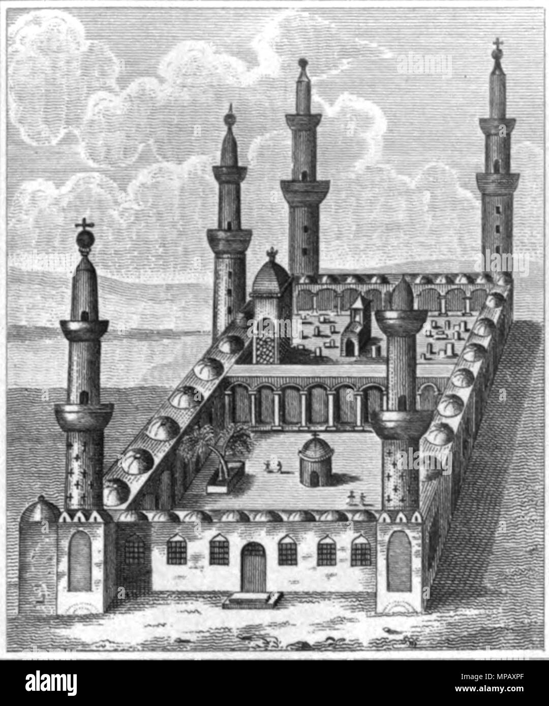 . Mecca . 1830. James Duncan 907 Mosque Medina James Duncan 1830 Stock ...