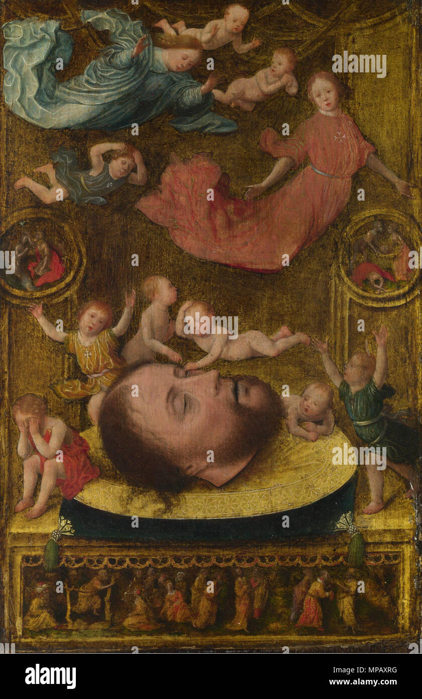 Head of saint john the baptist hi-res stock photography and images - Alamy