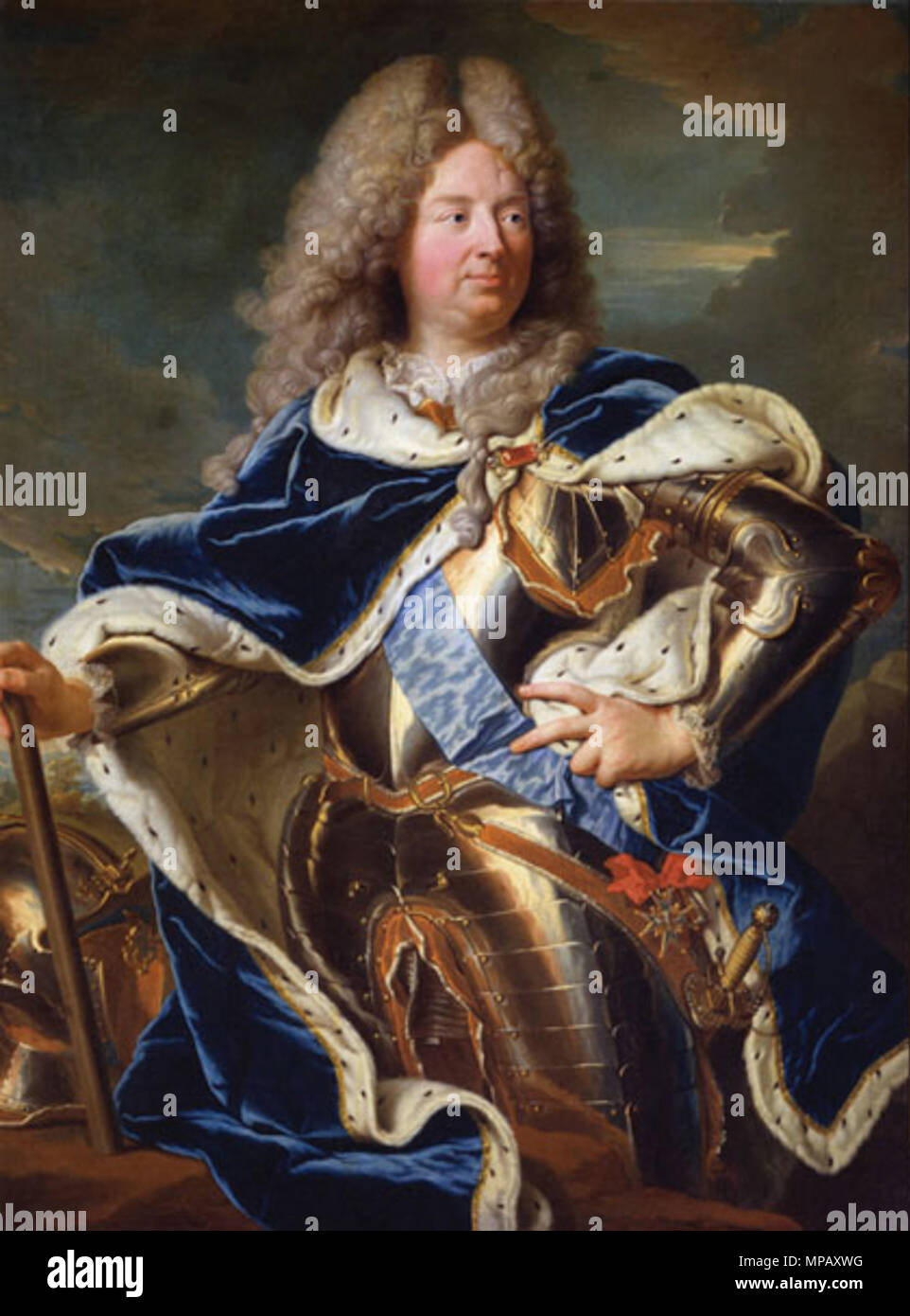 Portrait of Louis Antoine de Pardaillan (1665-1736). English: 1710 ...