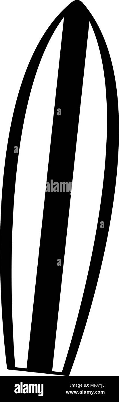 Beach vacation concept cartoon Black and White Stock Photos & Images ...