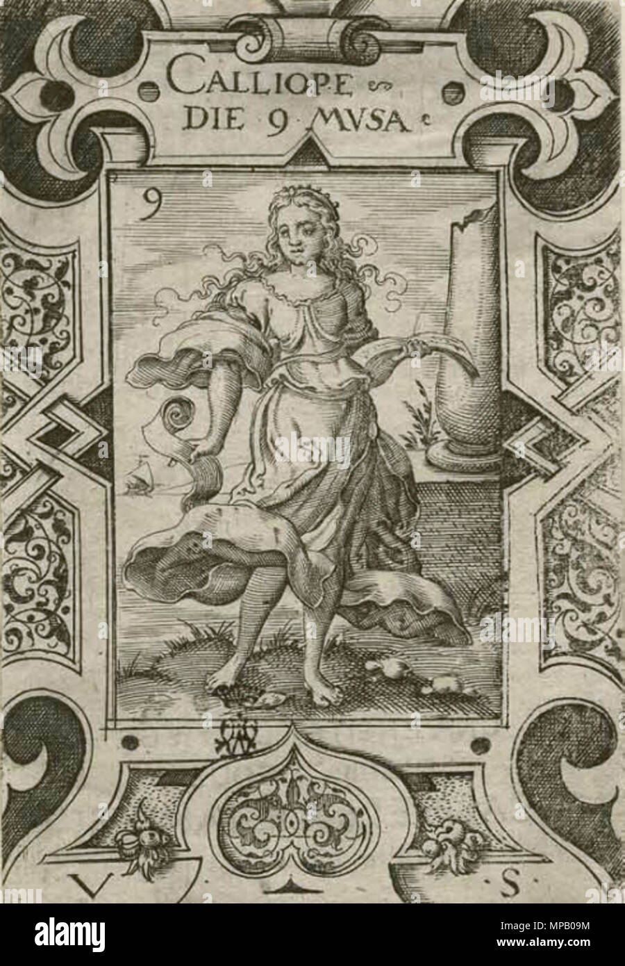 Muse calliope hi-res stock photography and images - Alamy