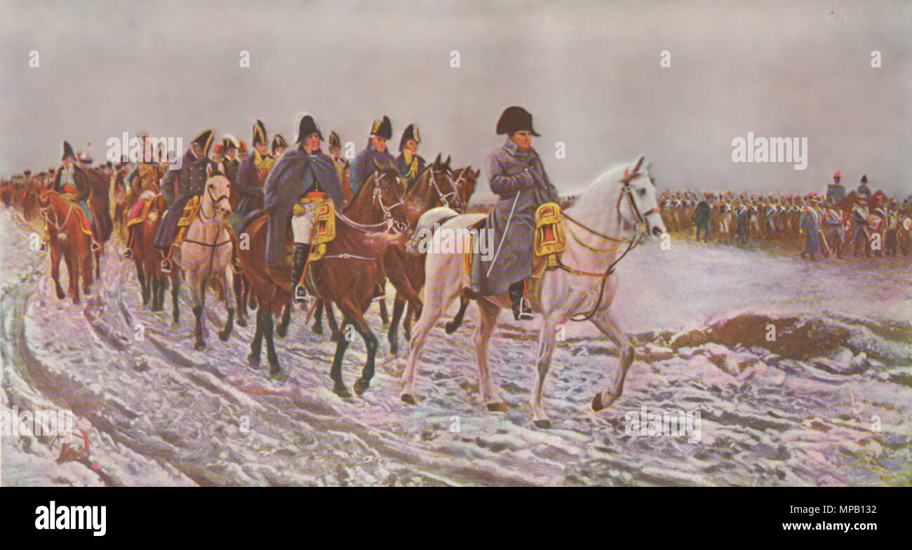 Napoleon retreat moscow hi-res stock photography and images - Alamy