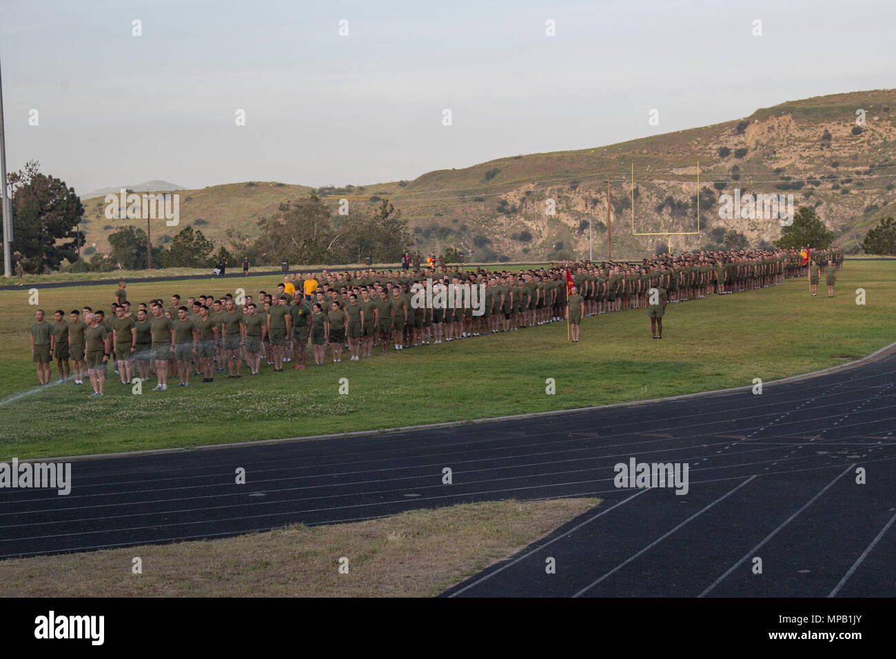 U.S. Marines with Headquarters and Support Battalion, Marine Corps ...