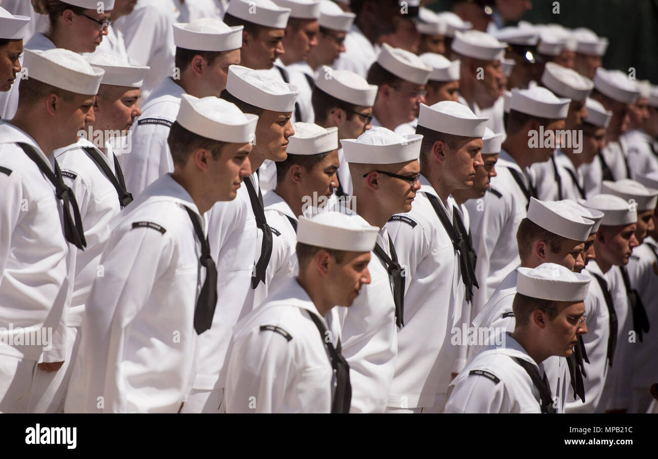 A ceremony is conducted to reinter Navy Seaman 1st Class Murry R ...