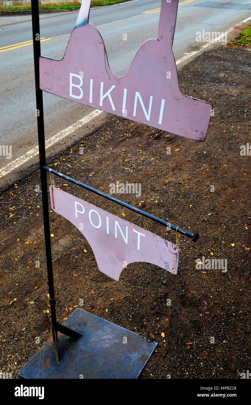 Swimwear for sale sign Stock Photo - Alamy