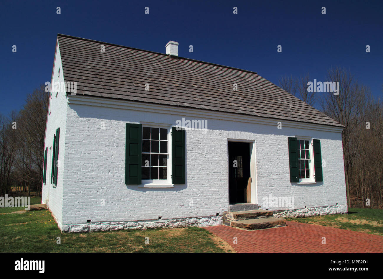 Battle antietam dunker church hi-res stock photography and images - Alamy