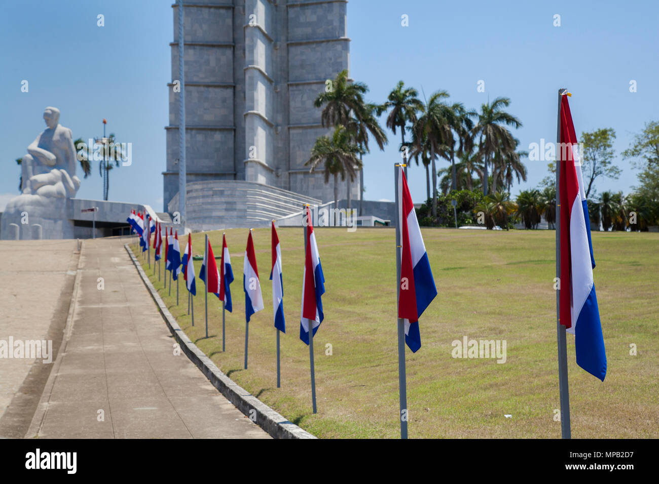 The Revolution Square is dominated by the José Martí Memorial which ...