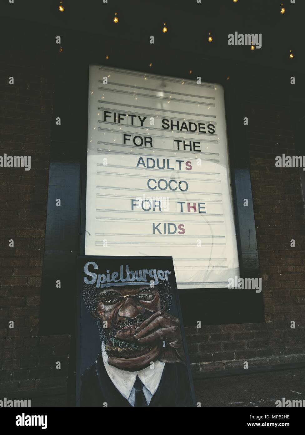 Everyman cinema entrance hi-res stock photography and images - Alamy